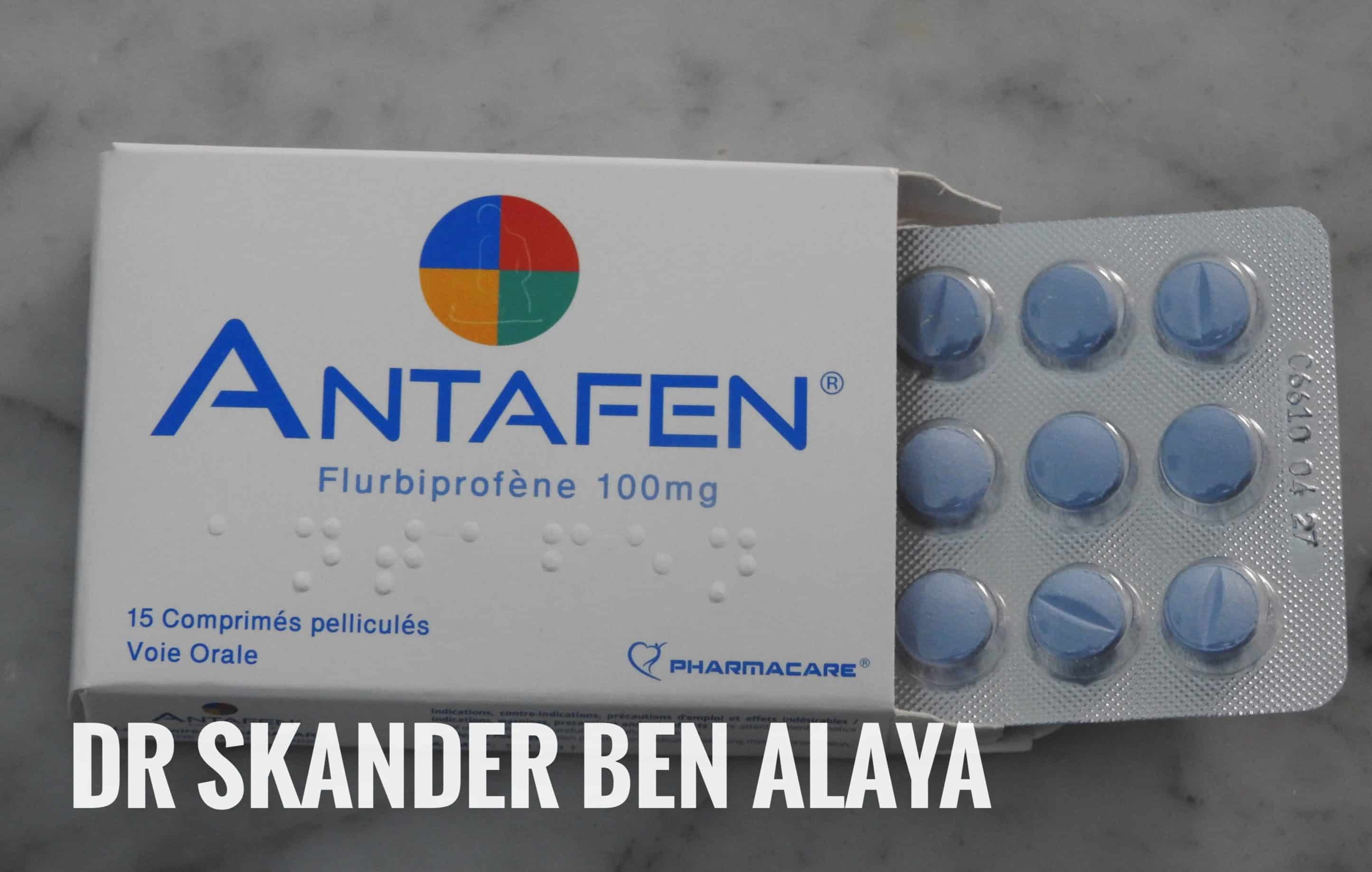 Antafen 100 mg, comprimé pelliculé - Notice patient